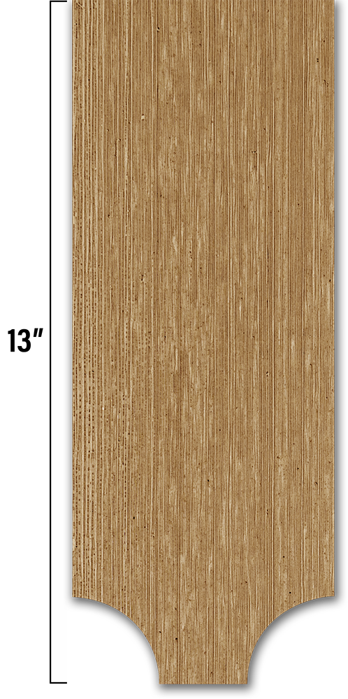 Half Cove Fancy Shape Shingle – NuCedar Samples