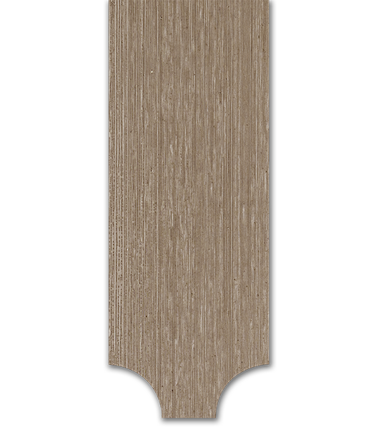 Half Cove Fancy Shape Shingle – NuCedar Samples