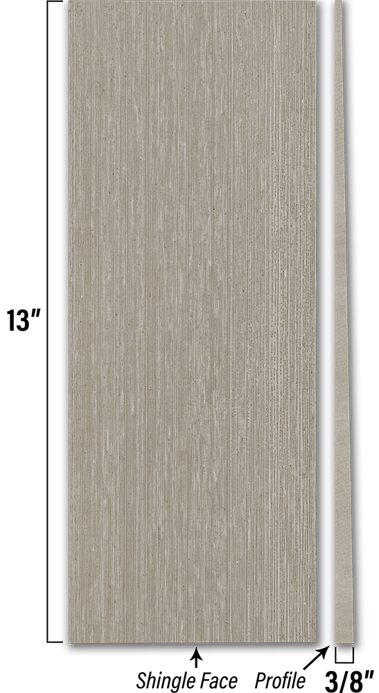 RoughSawn Shingle - Individual – NuCedar Samples
