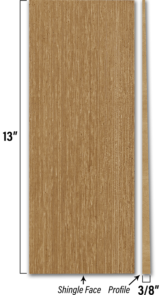 RoughSawn Shingle - Individual – NuCedar Samples