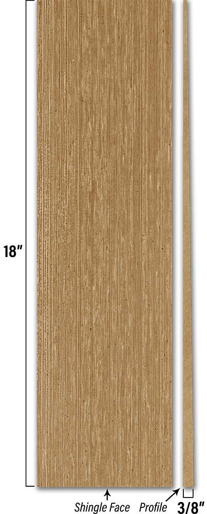 RoughSawn Shingle - Individual – NuCedar Samples